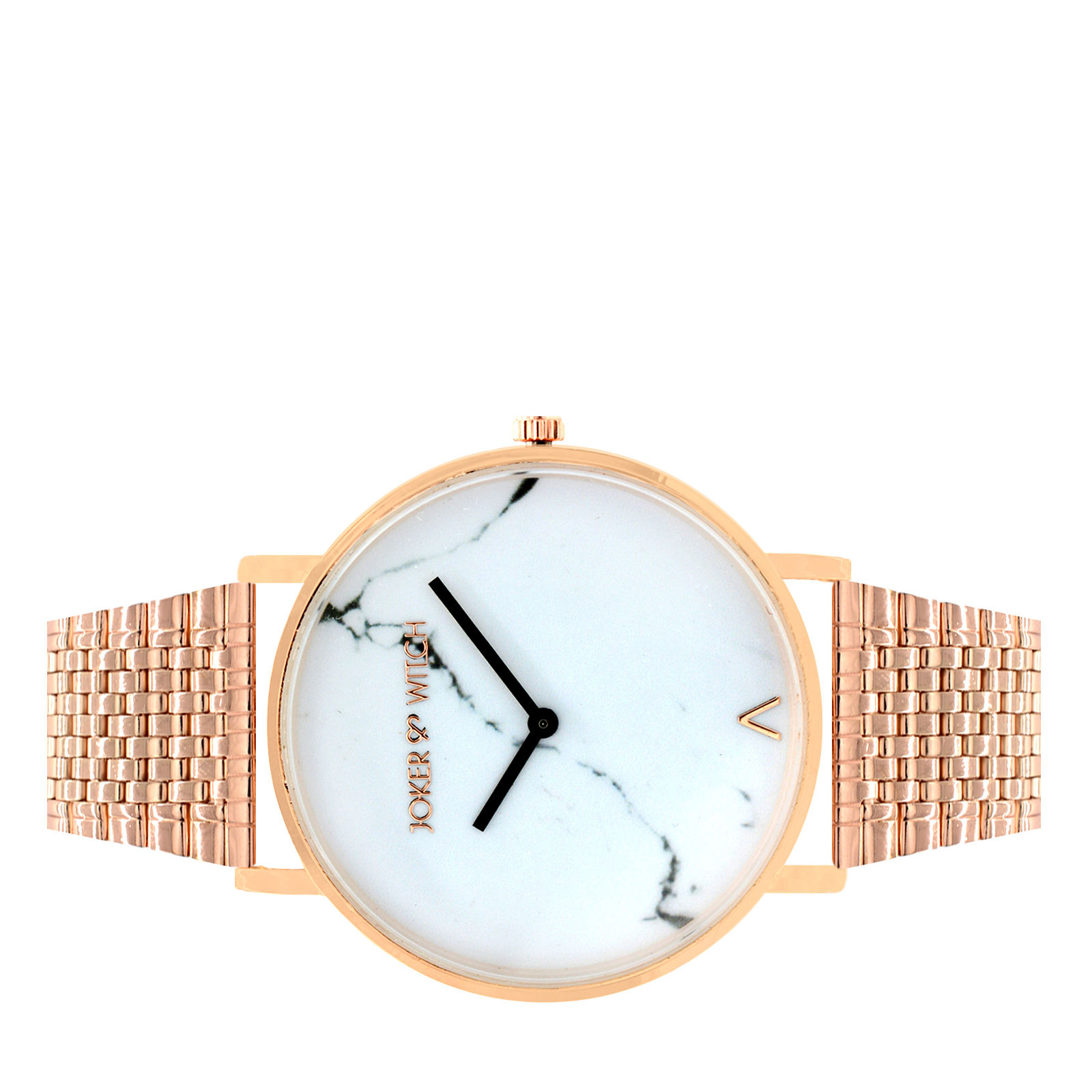 Buy Joker & Witch Jules Marble Dial Rosegold Watch Online