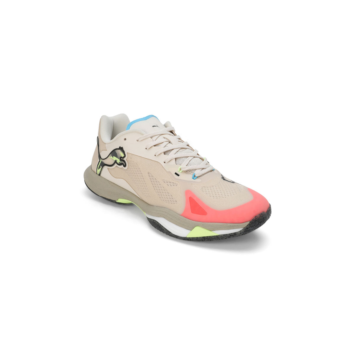 Buy Puma Unisex Vantage Nitro Fb Beige Indoor Badminton Shoes Online