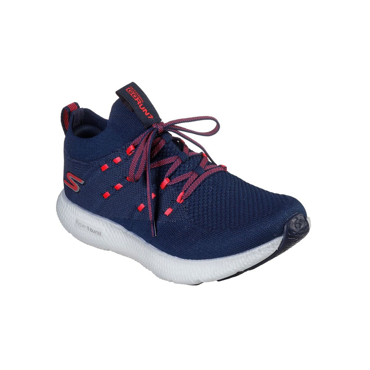 Skechers Navy Blue Go Run 7 Running Shoes: Buy Skechers Navy Blue Go ...