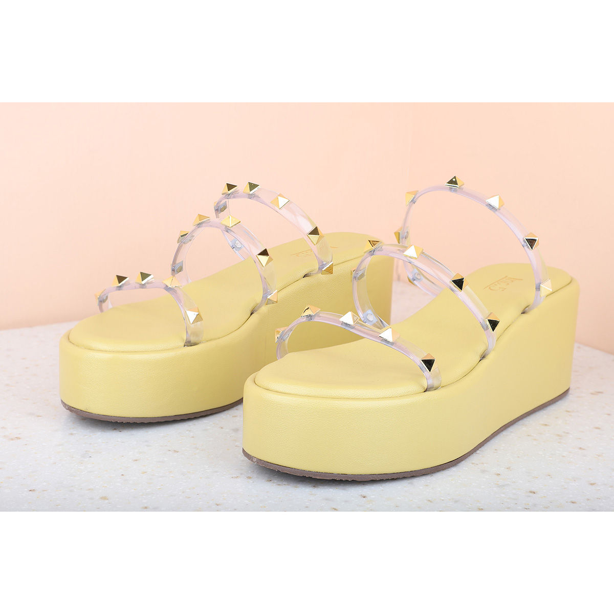 Buy Inc.5 Embellished Green Wedges Online