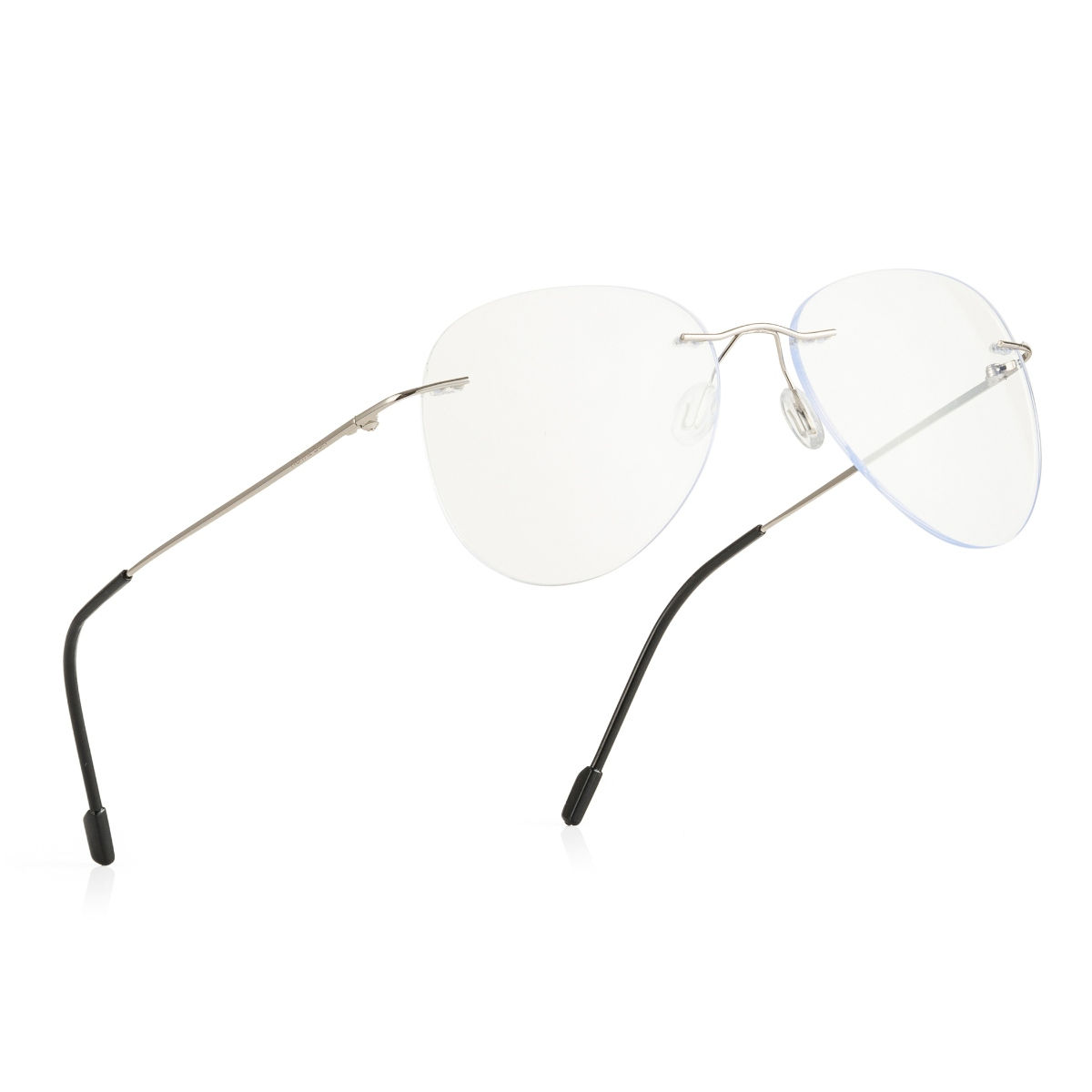 Buy Royal Son Rimless Aviator Spectacle Frame for Men & Women - Sf0048 ...