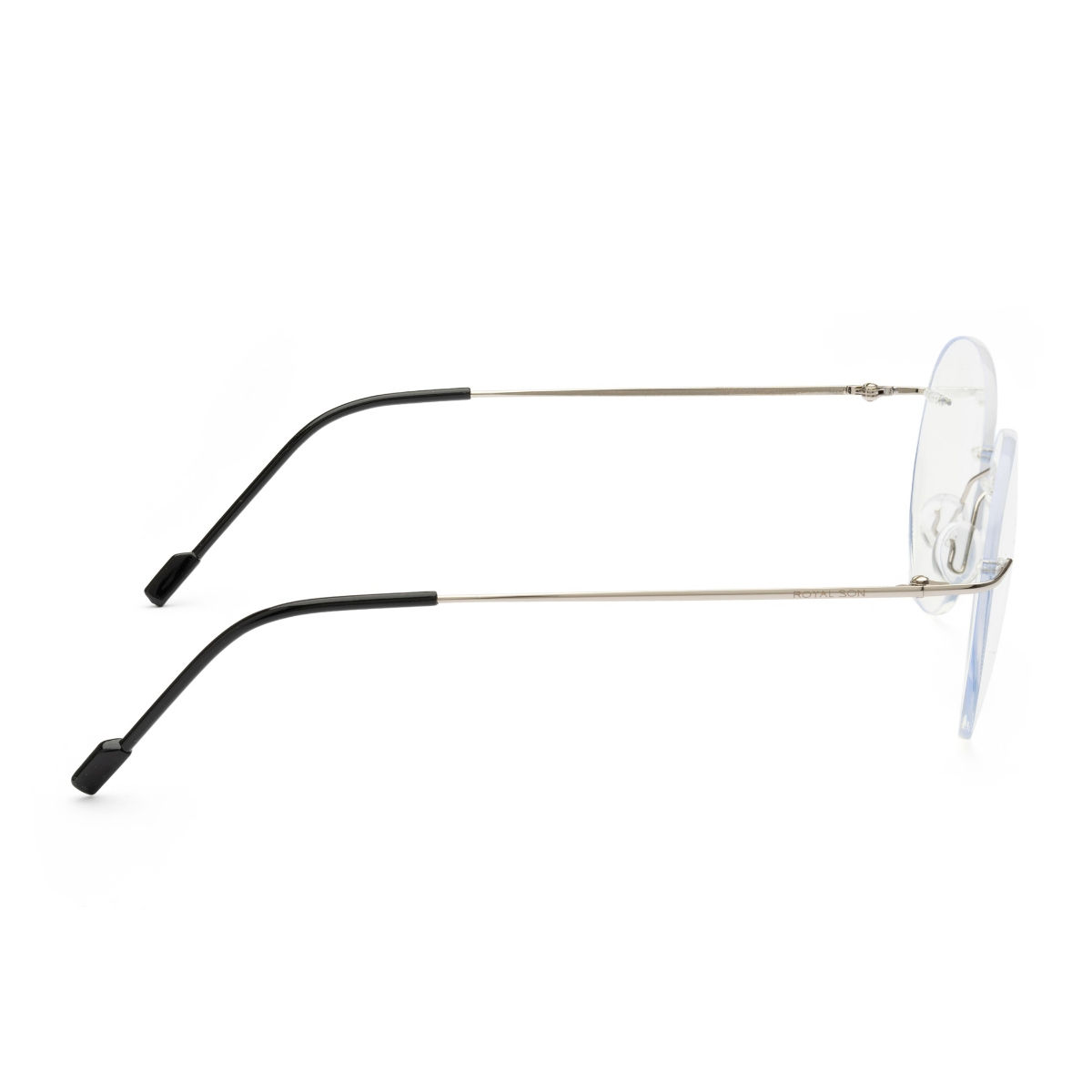 Buy Royal Son Rimless Round Spectacle Frame for Men & Women - Sf0050 C2 ...