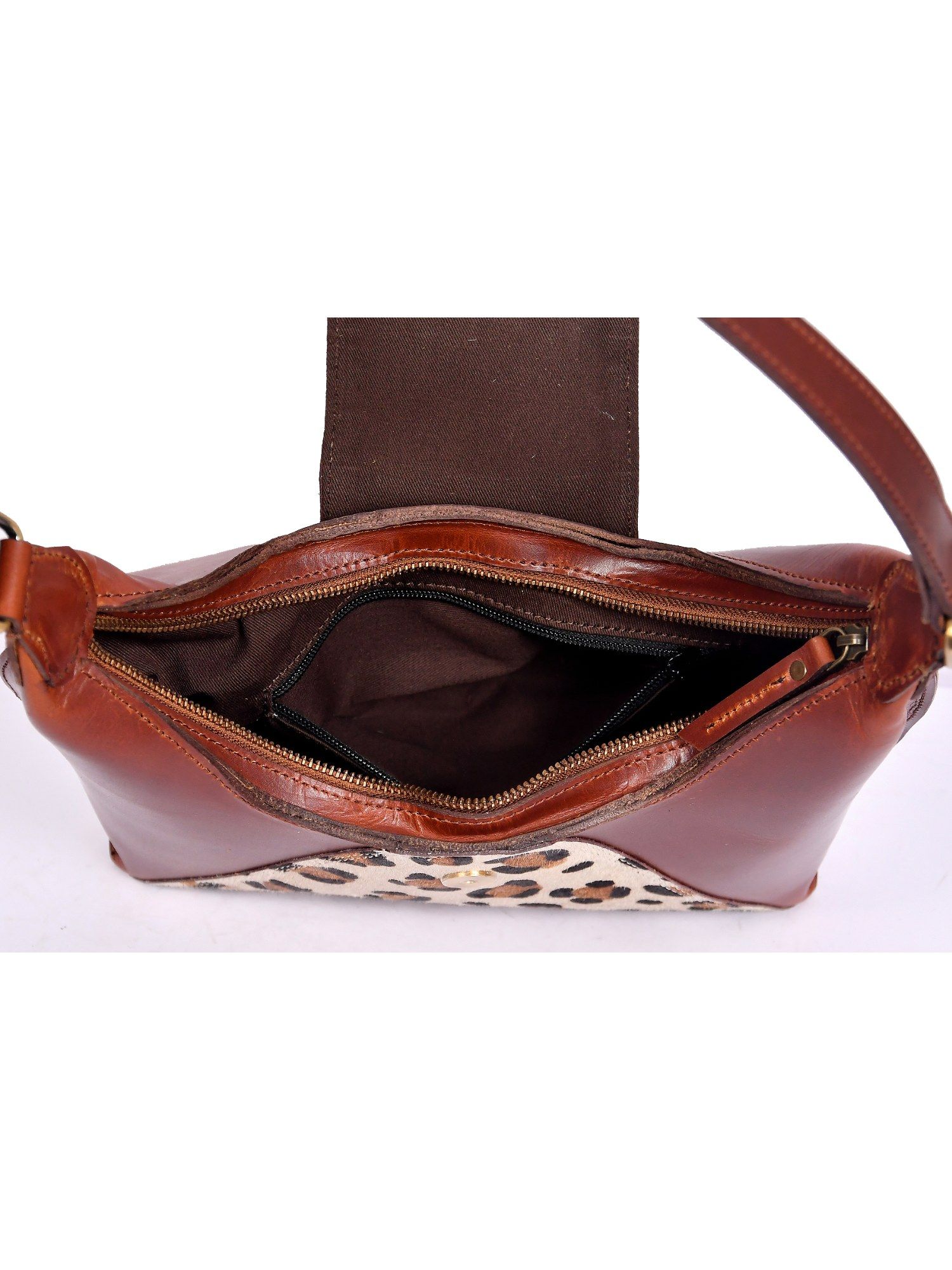 Buy Celtic Brown Printed Shoulder Bag Online