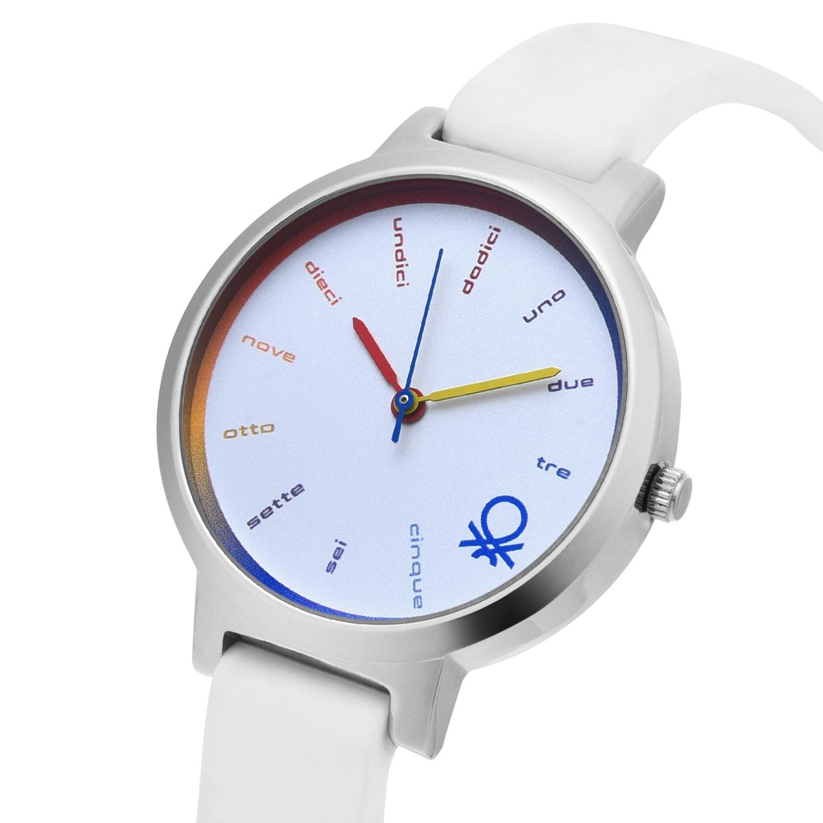 Buy United Colors Of Benetton Analog White Dial Women Watch-UWUCL0202 ...