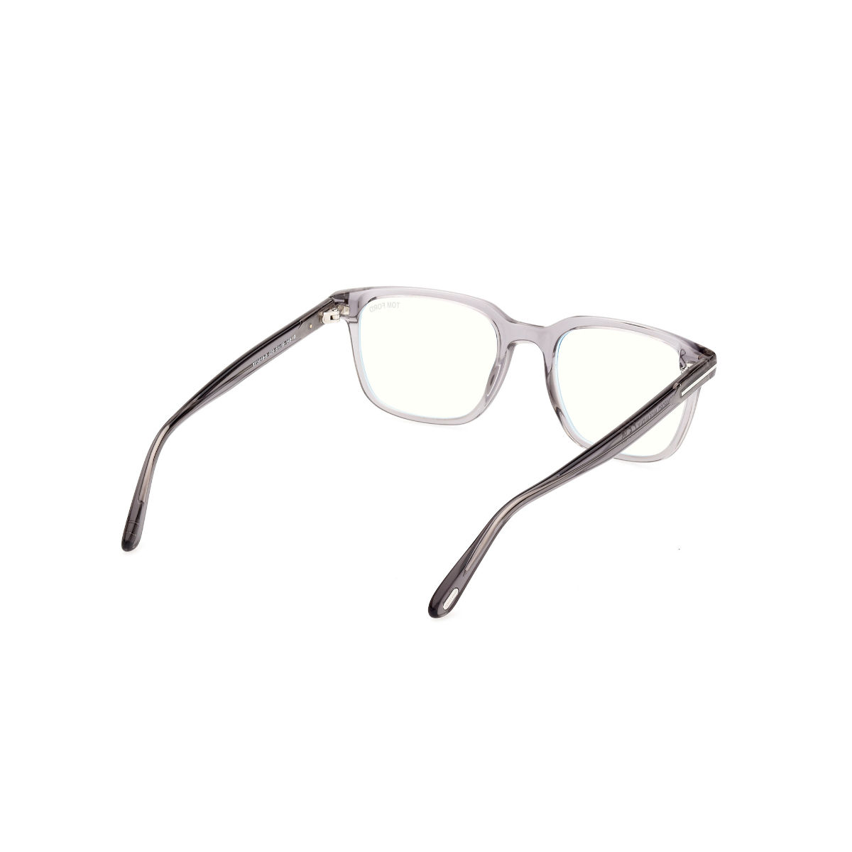 Tom Ford Eyewear Acetate Grey Transparent Eyeglass Frame - FT5818-B 51 ...