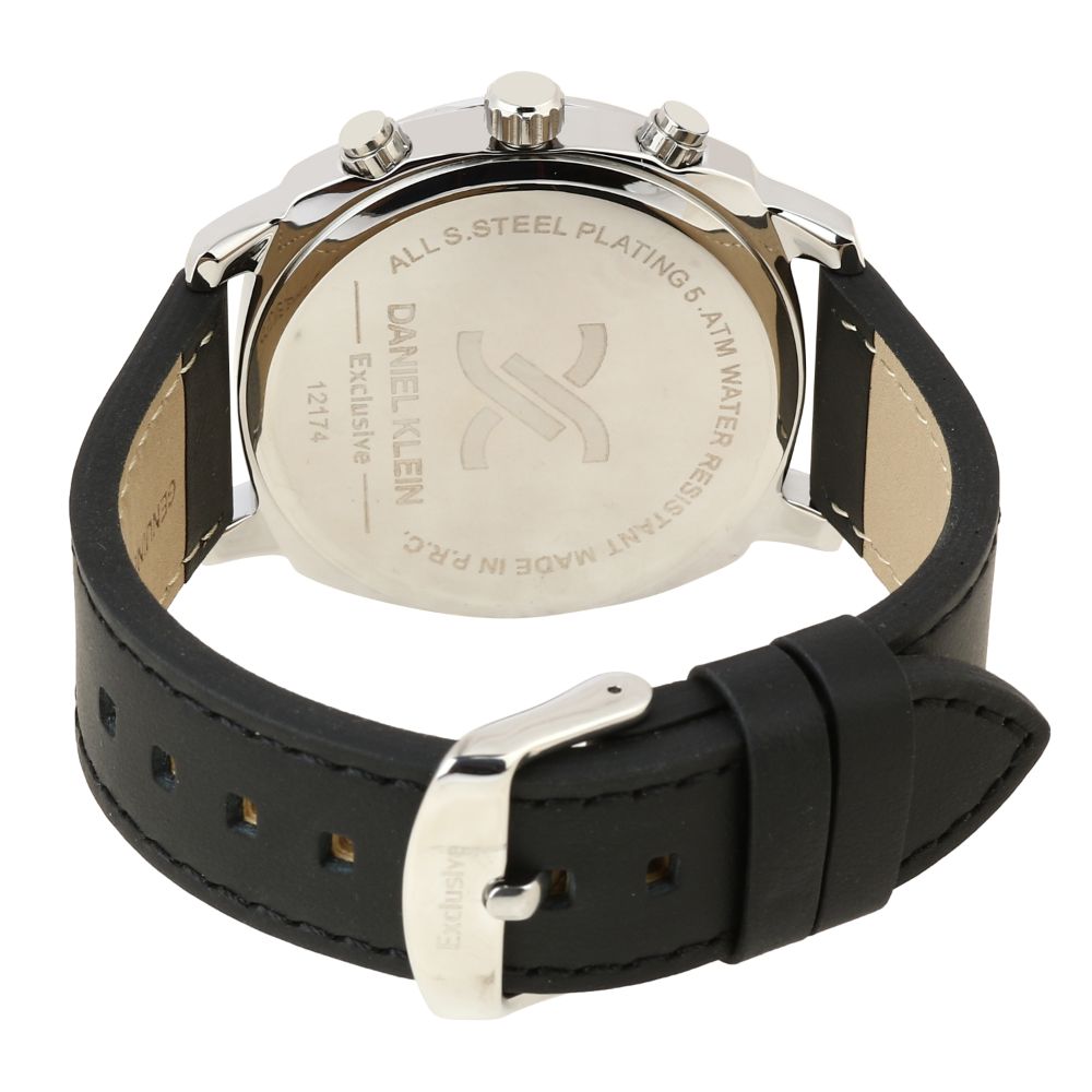 Daniel Klein Exclusive Men Black Watch: Buy Daniel Klein Exclusive Men ...