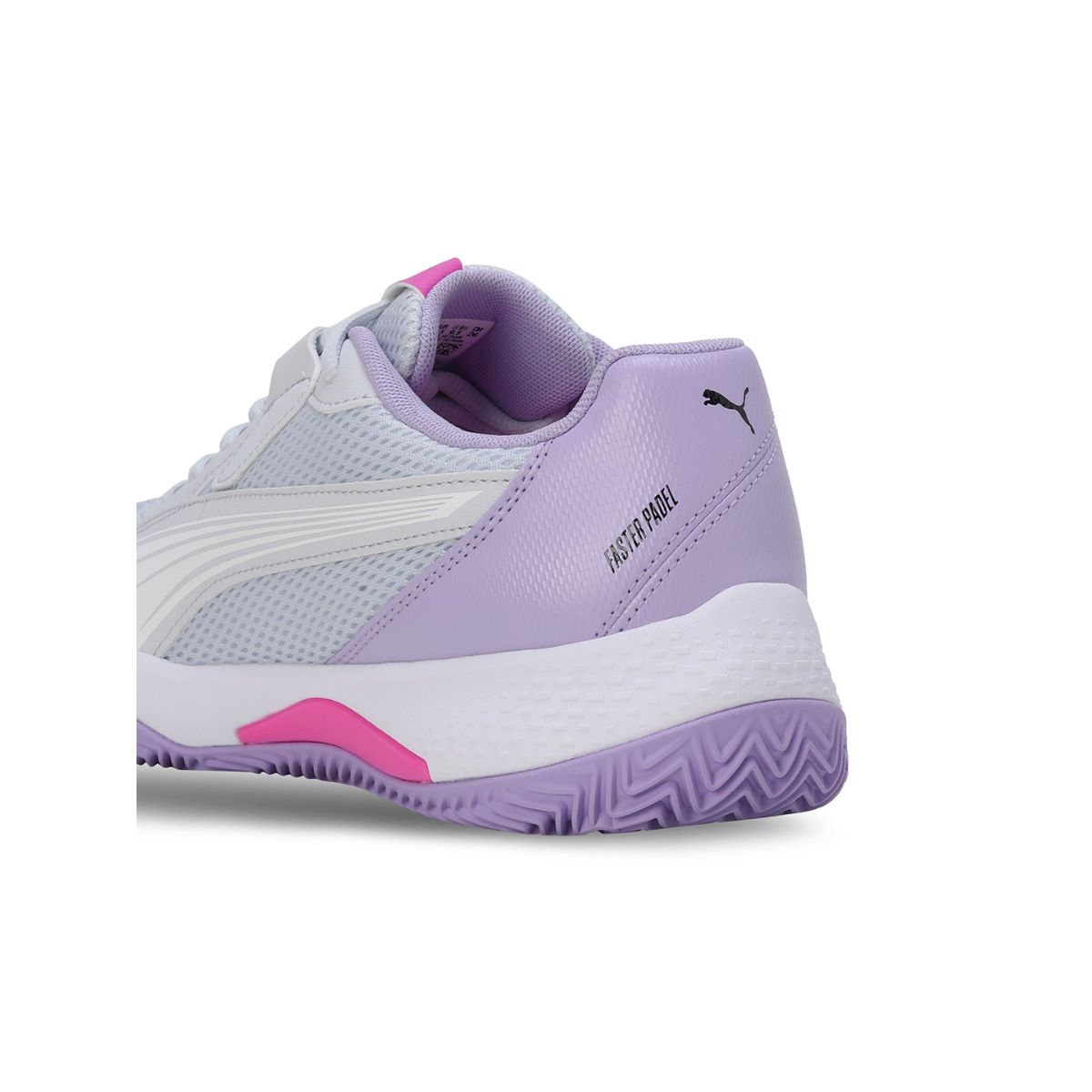 Buy Puma NOVA Court Womens Grey & Purple Tennis Shoes Online