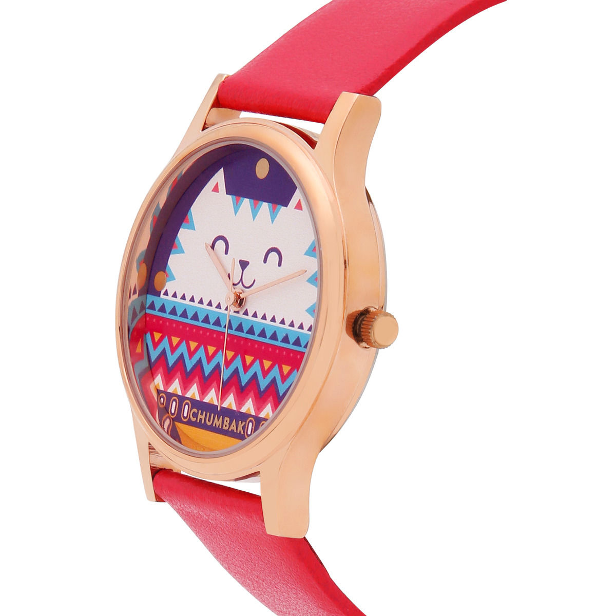 Buy Chumbak Cuddly Cat Wrist Watch Online