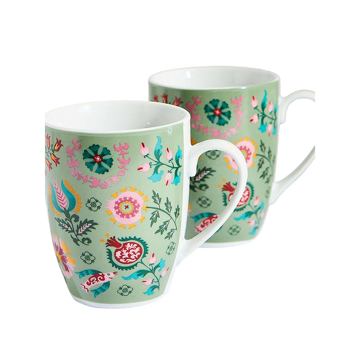 Buy Chumbak Valley Bloom Mugs - Gift Set of 2 Online