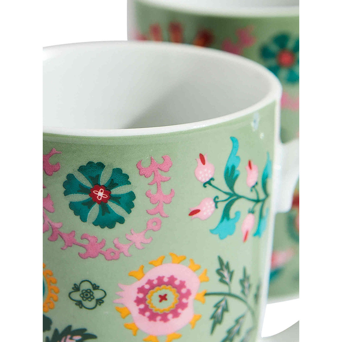 Buy Chumbak Valley Bloom Mugs - Gift Set of 2 Online