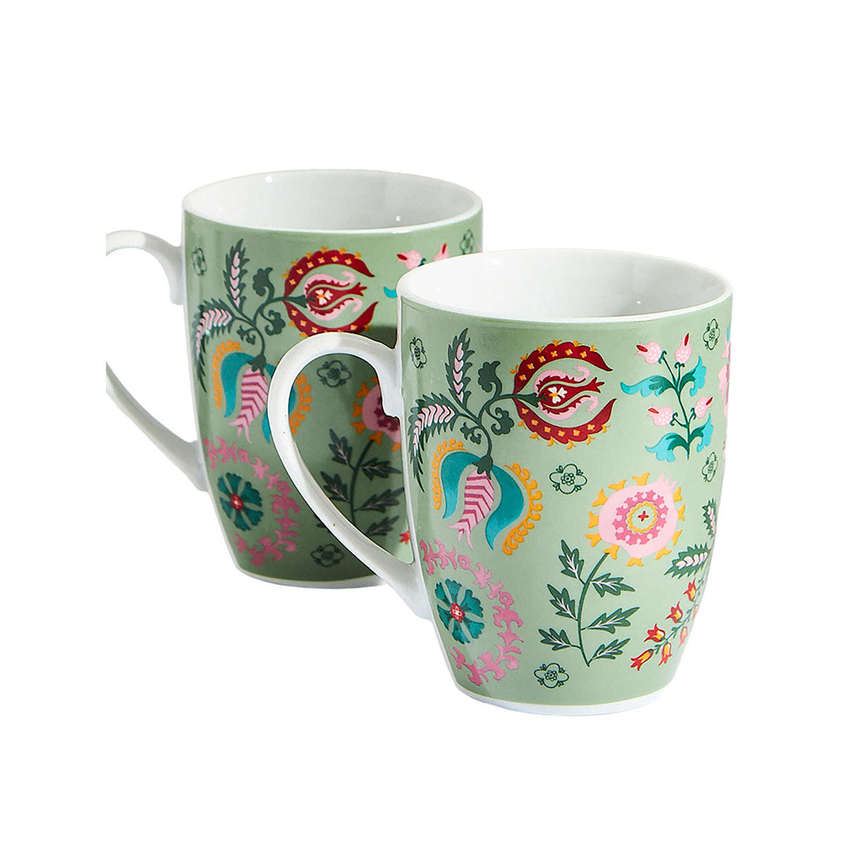 Buy Chumbak Valley Bloom Mugs - Gift Set of 2 Online