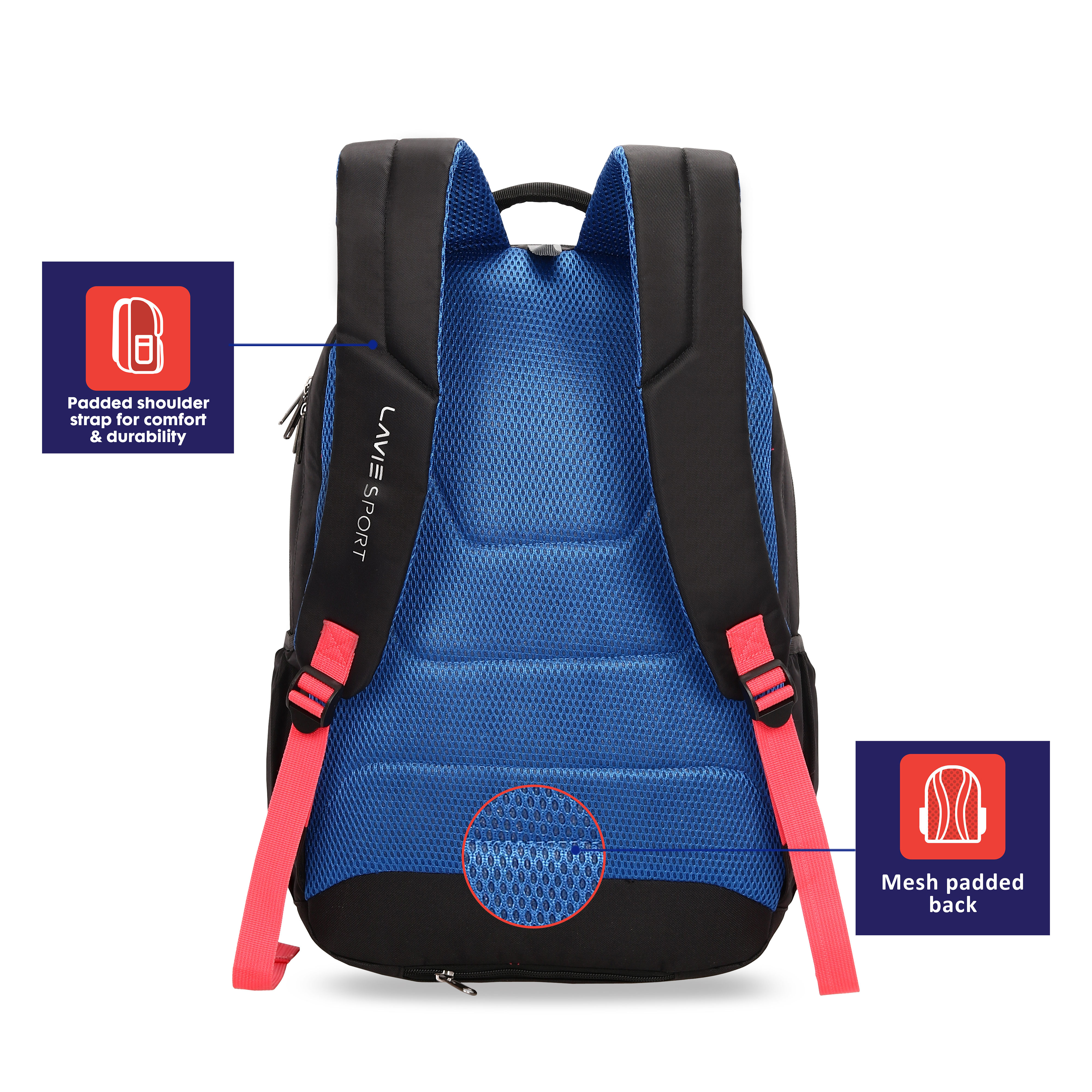 Lavie Black Beach Backpack: Buy Lavie Black Beach Backpack Online at ...