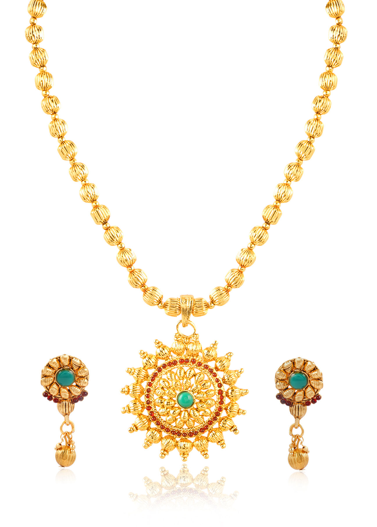 Buy Youbella Traditional Gold Plated Jewellery Set For Women Online