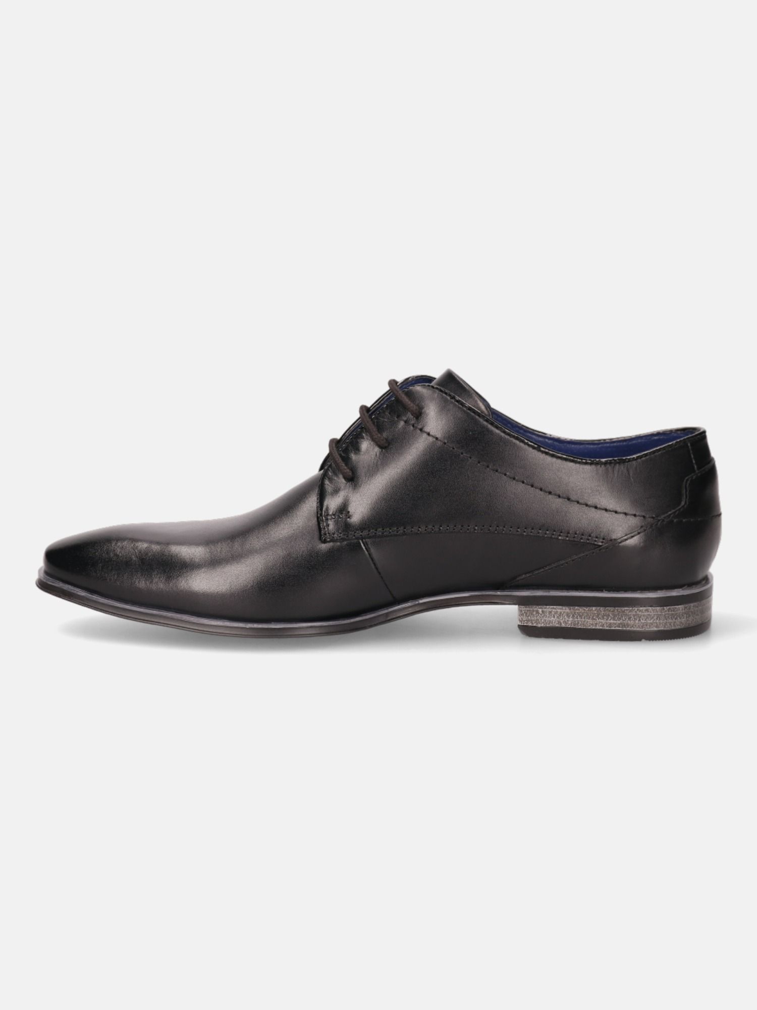 Buy Bugatti Margo Black Men Leather Derbies Formal Shoes Online
