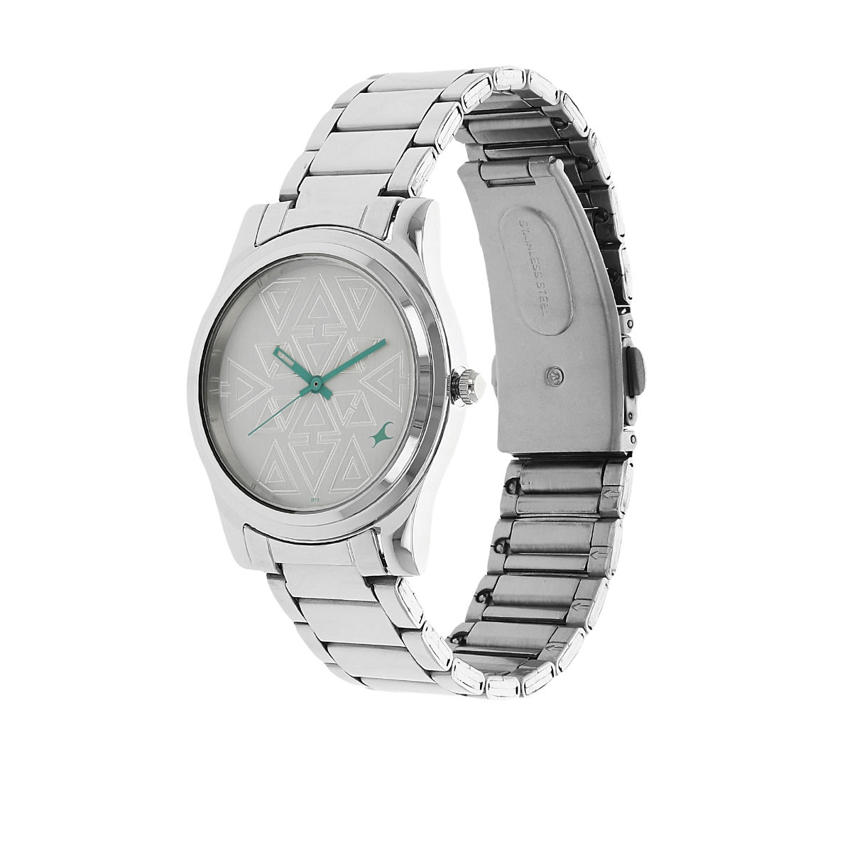 Fastrack Silver Dial Silver Stainless Steel Strap Watch: Buy Fastrack ...