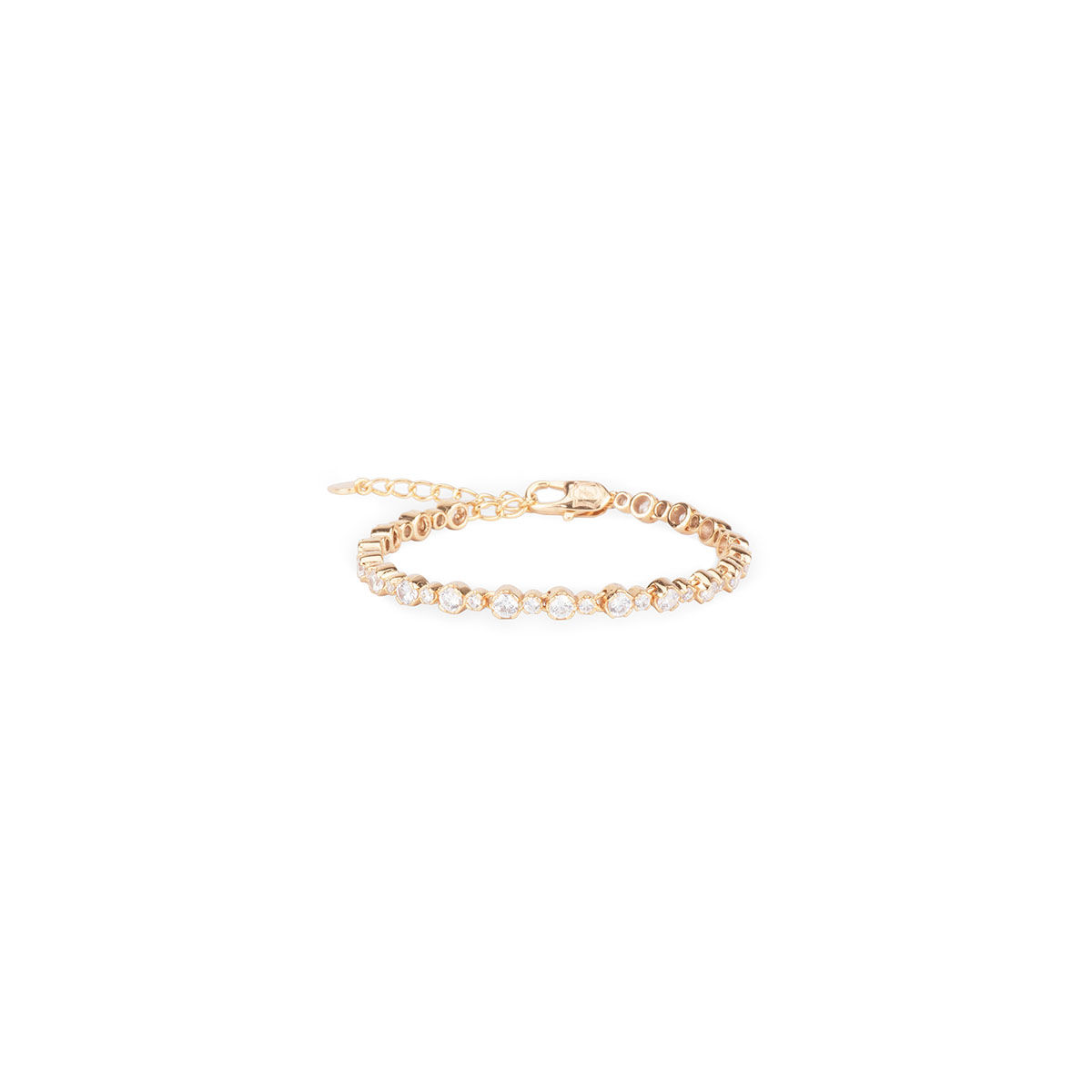 Buy Juicy Couture White Stone Rose Gold Plating Amy Bracelet Online