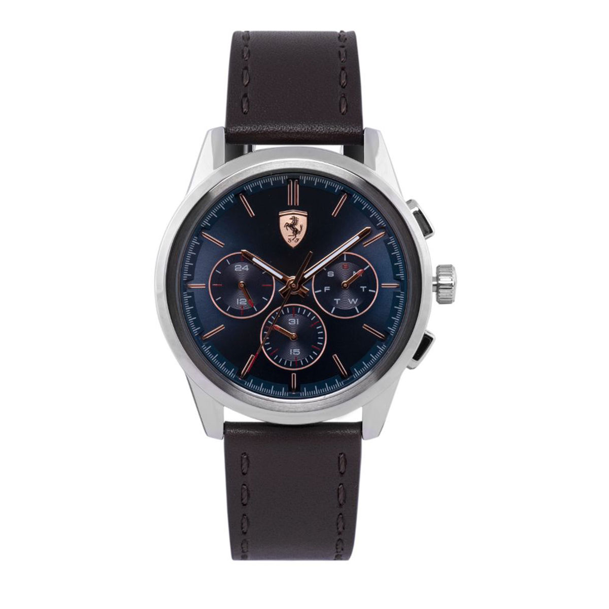 Buy Scuderia Ferrari Grand Tour 0830806 Blue Dial Watch For Men Online