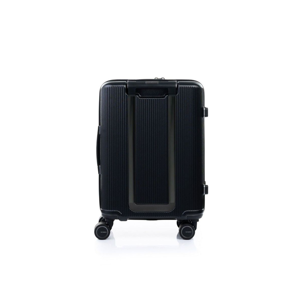 Buy Samsonite Minter Spinner Polypropylene Hard Sided Black Luggage Bag ...