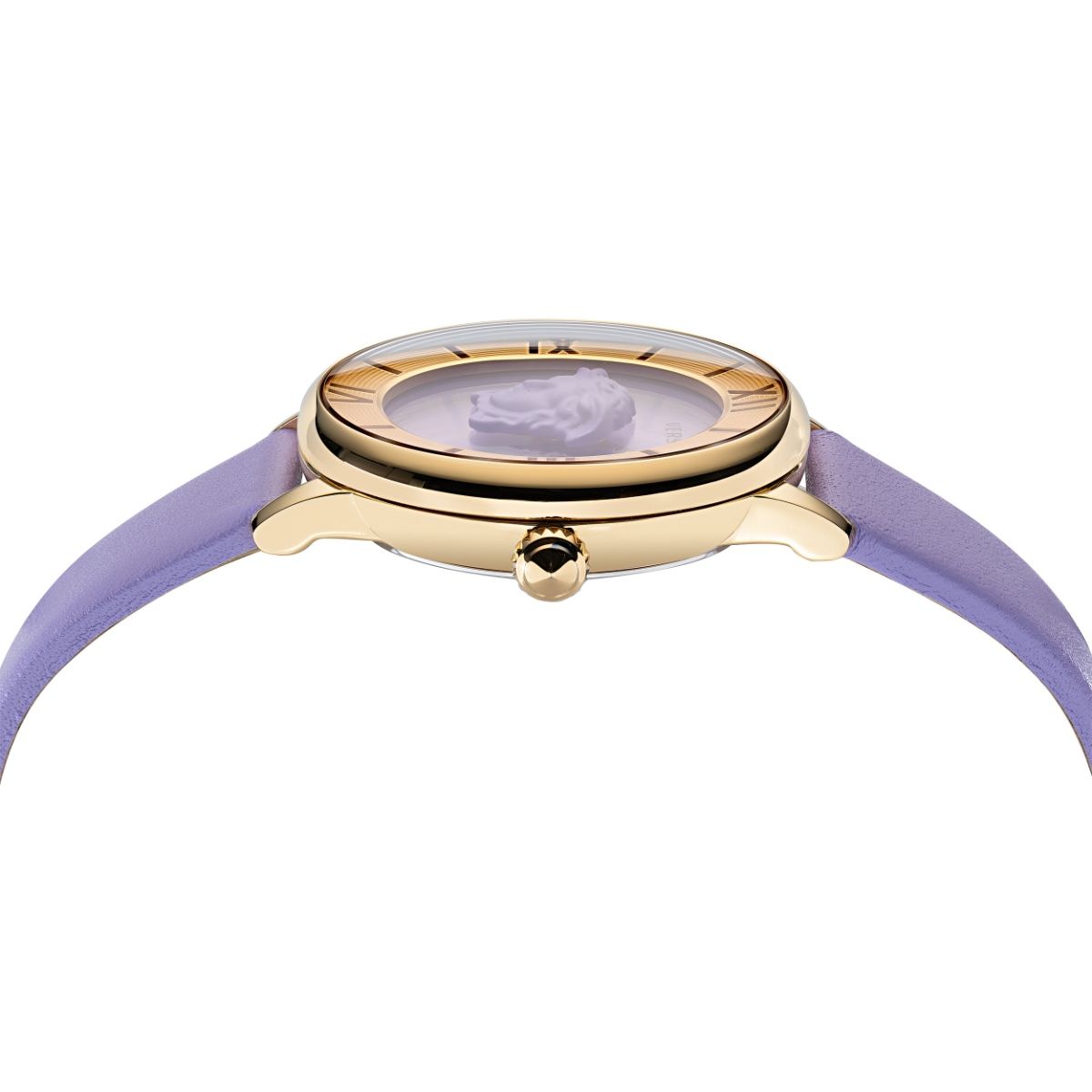 Buy Versace Analog Purple Dial Women Watch - Ve2R00522 Online