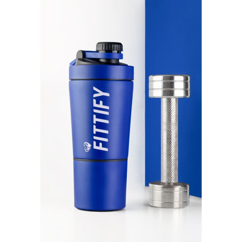 Buy Saffola FITTIFY Metal Shaker - Blue Online
