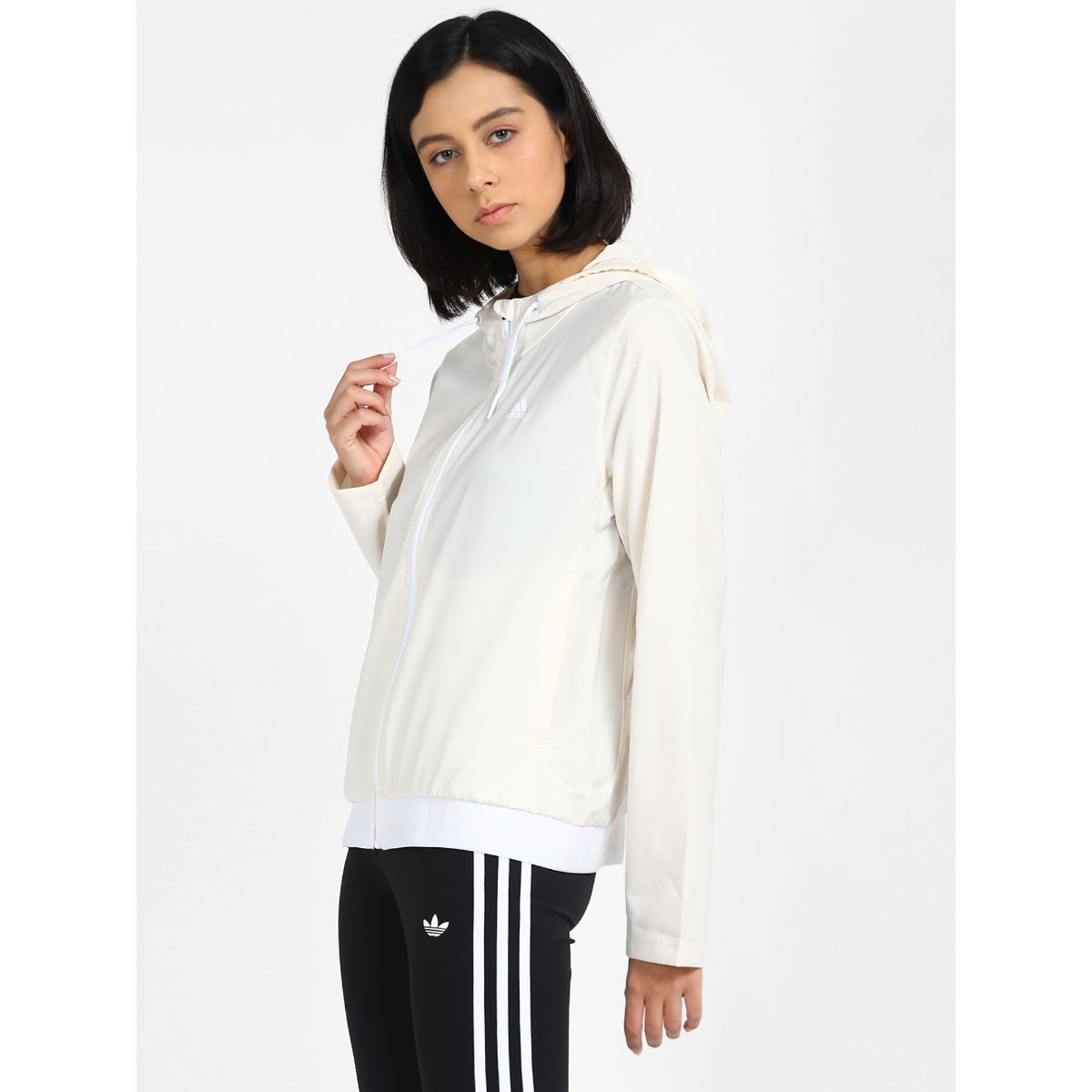 Buy adidas Branded Layer White Training Jacket Online