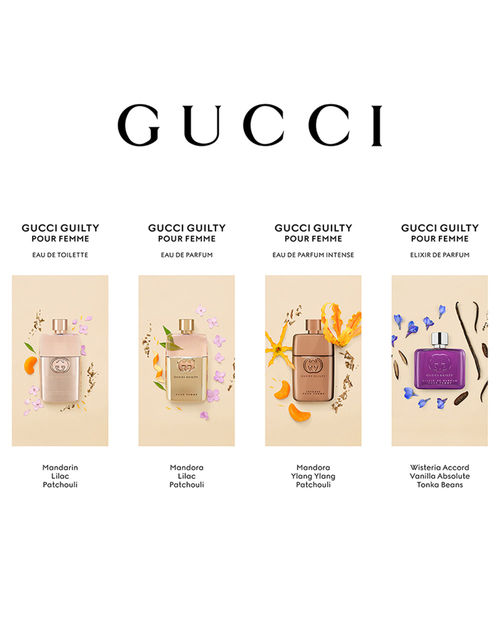 gucci guilty perfume notes