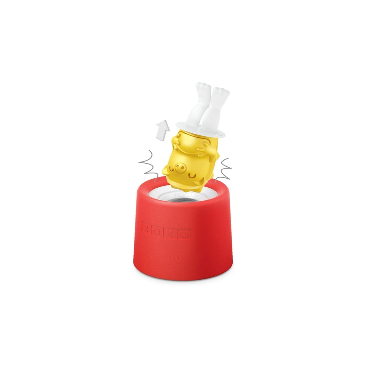Buy Zoku Ice Pop Mold For thinKitchen, Hedgehog Online