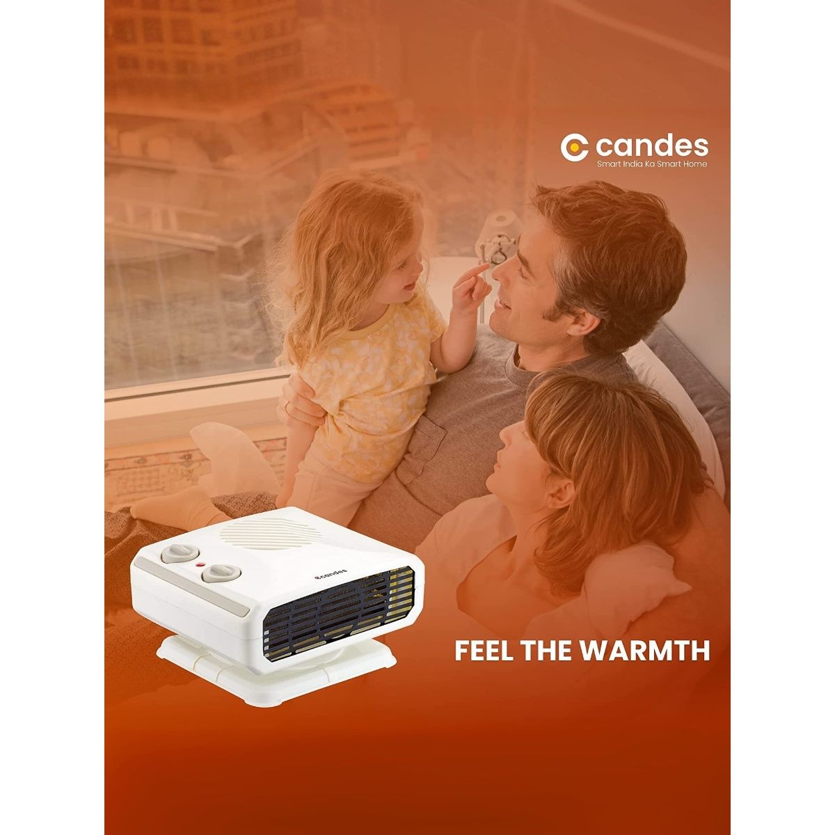 Buy Candes Inova All in One Silent Blower Fan Room Heater (2000 Watts ...