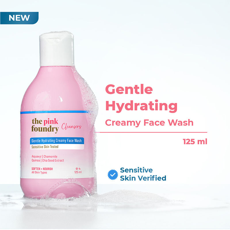 Buy The Pink Foundry Gentle Hydrating Creamy Face Wash Online