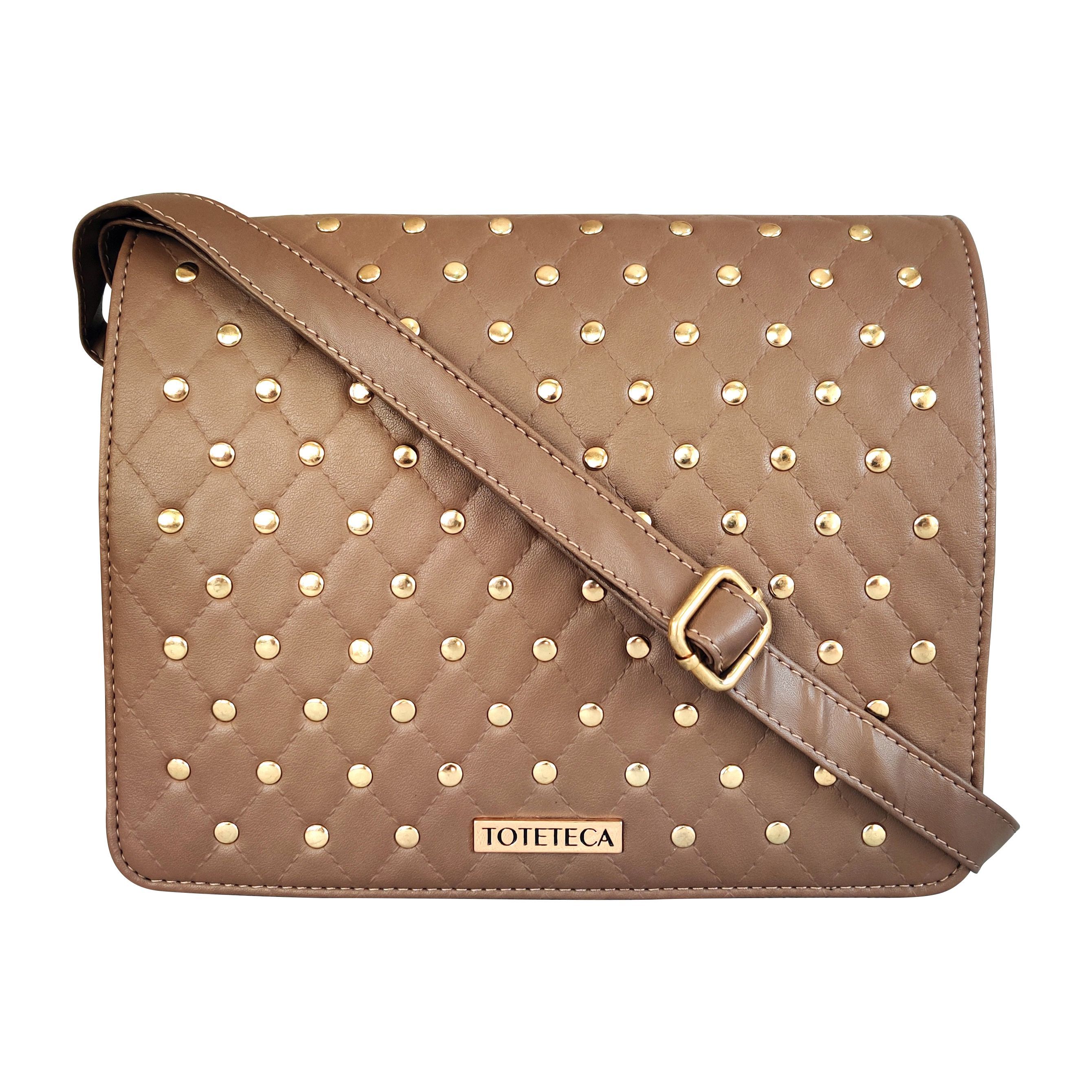 Buy Toteteca Stars Sling Bag - Beige Online