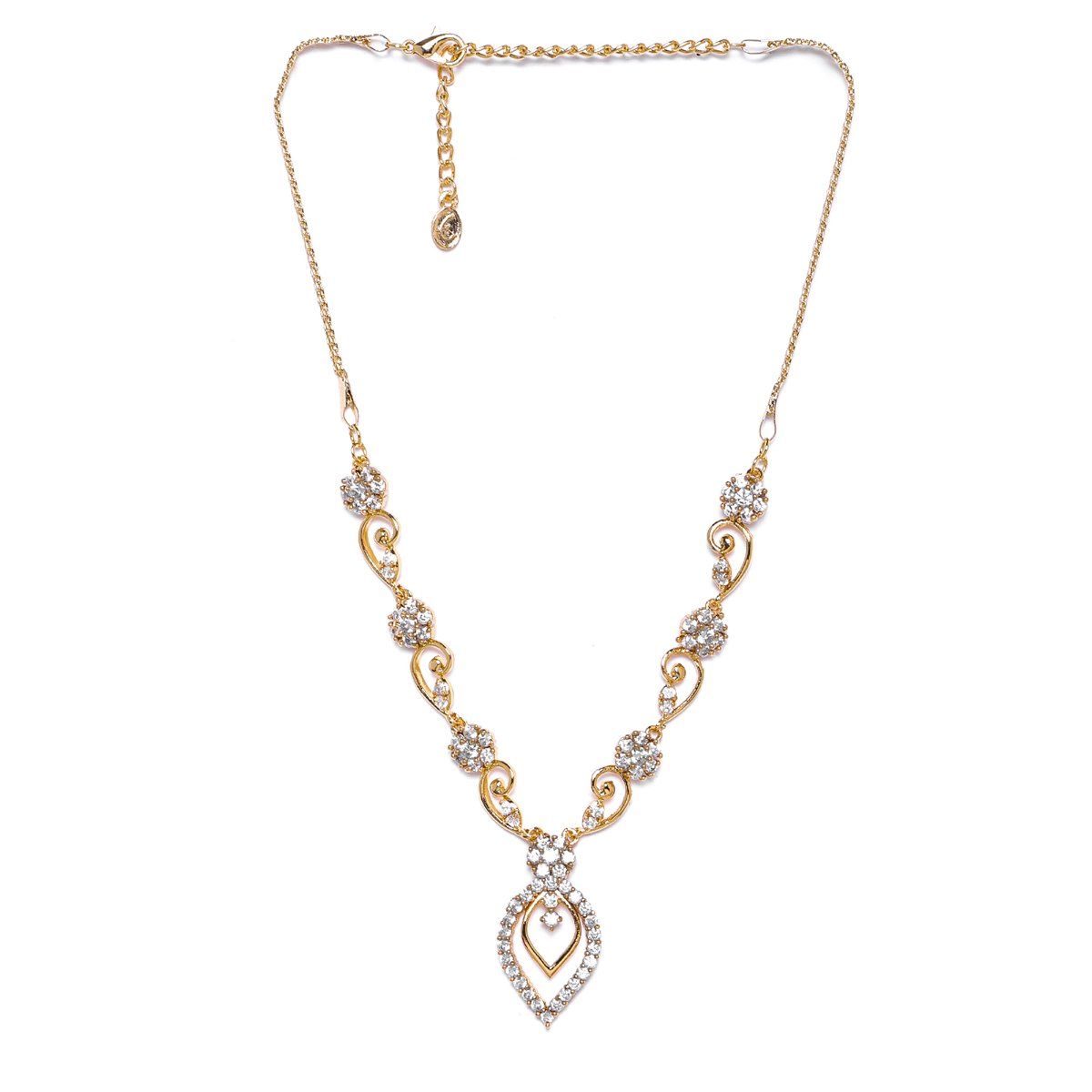 Buy Estele Gold Plated Mesmerizing Jewellery Set for Women Online