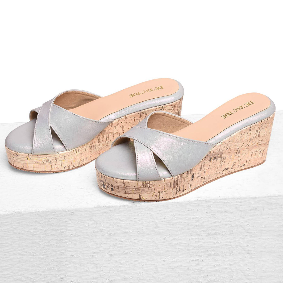 Tic Tac Toe Grey Rainbow Cross Wedges: Buy Tic Tac Toe Grey Rainbow ...
