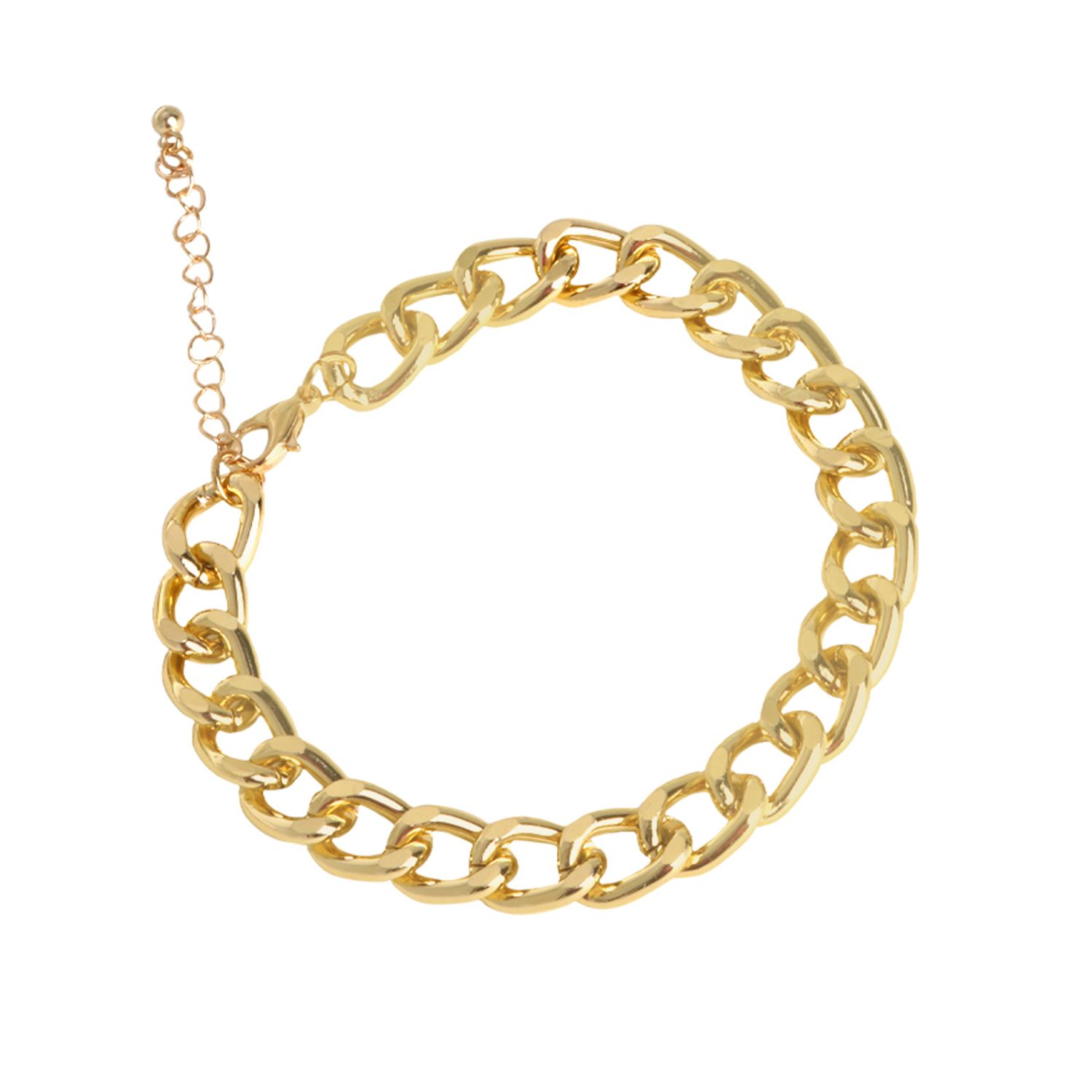 Joker & Witch Gold Butter Chain Link Anklet For Women: Buy Joker ...