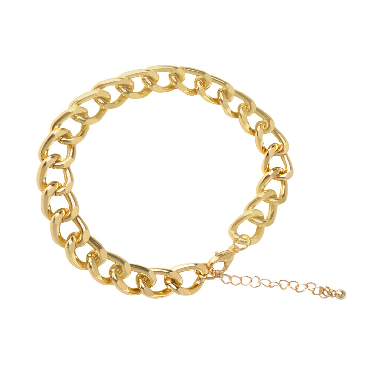 Joker & Witch Gold Butter Chain Link Anklet For Women: Buy Joker ...