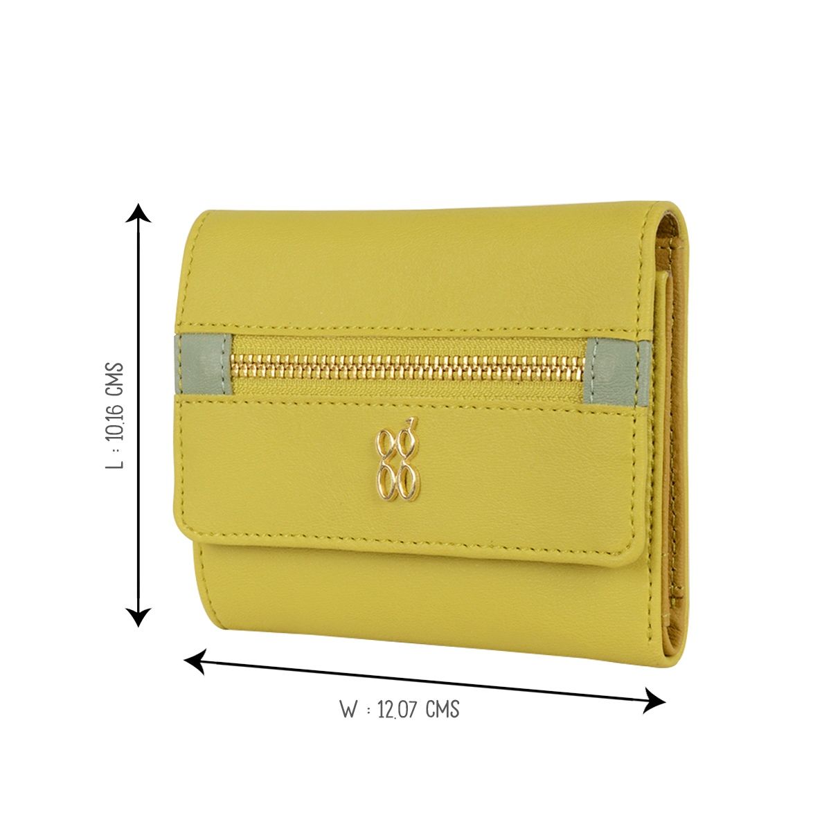 Buy Baggit Locker Green Small Wallet Online