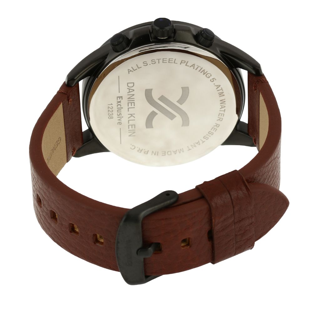 Daniel Klein Exclusive Men Grey Watch: Buy Daniel Klein Exclusive Men ...