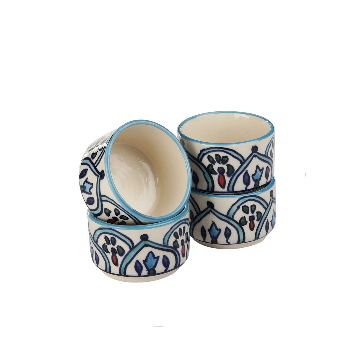 Buy VarEesha The Royal Crown Blue Ceramic Round Chatni Katori- Dip Bowl ... Buy VarEesha The Royal Crown Blue Ceramic Round Chatni Katori- Dip Bowl ...