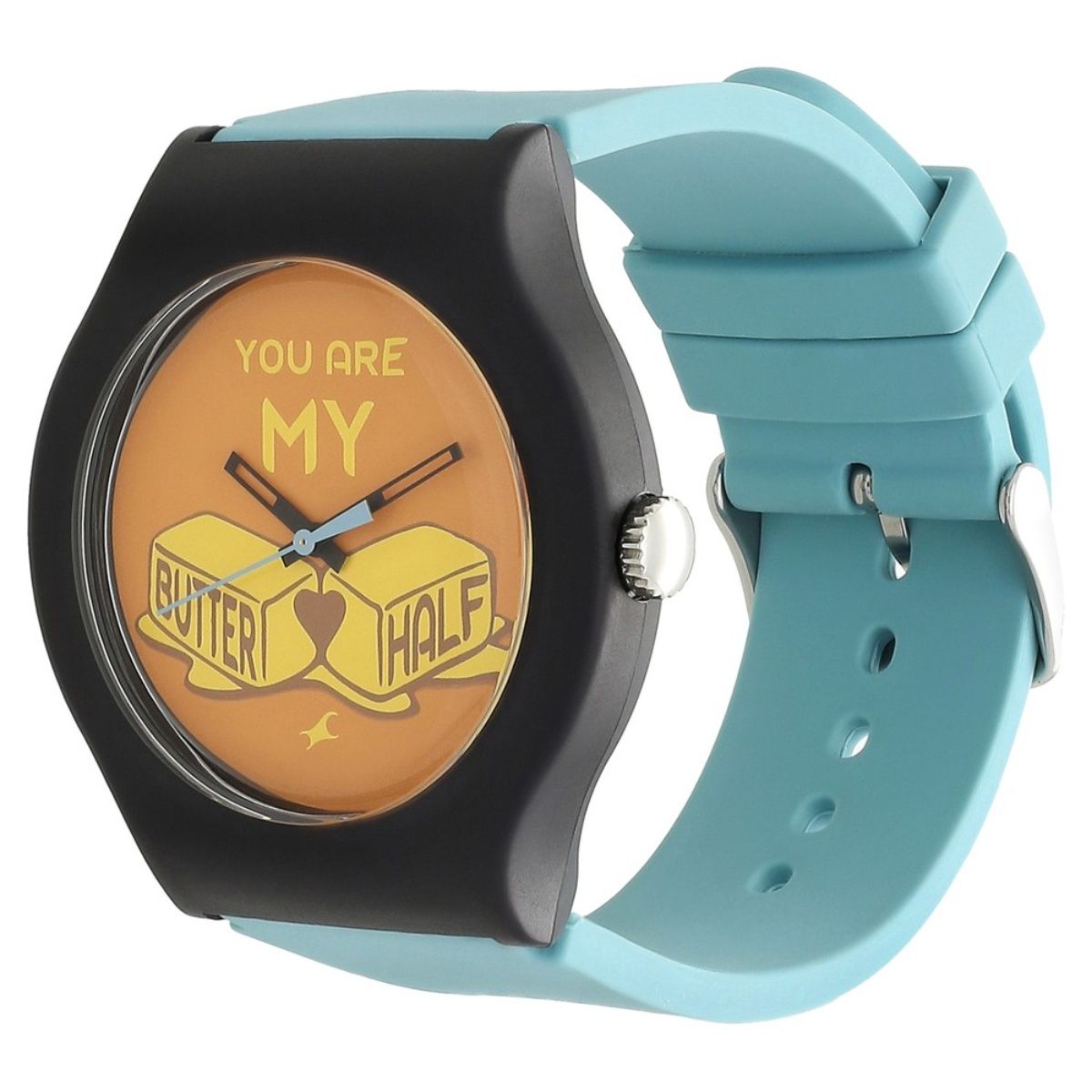 Fastrack 9915PP67 Yellow Dial Analog Watch for Unisex: Buy Fastrack ...