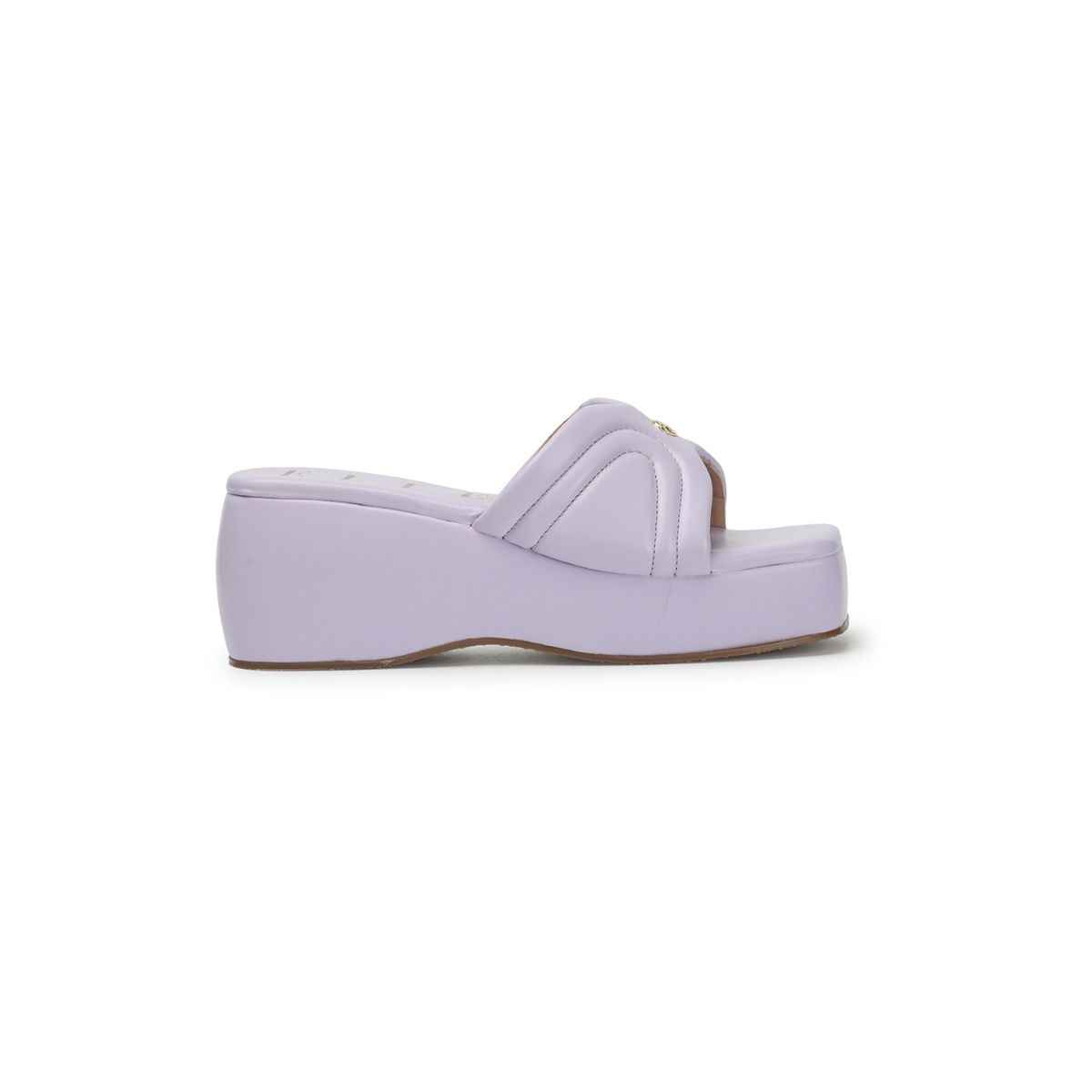 ELLE Lavender Women Textured Sandals: Buy ELLE Lavender Women Textured ...