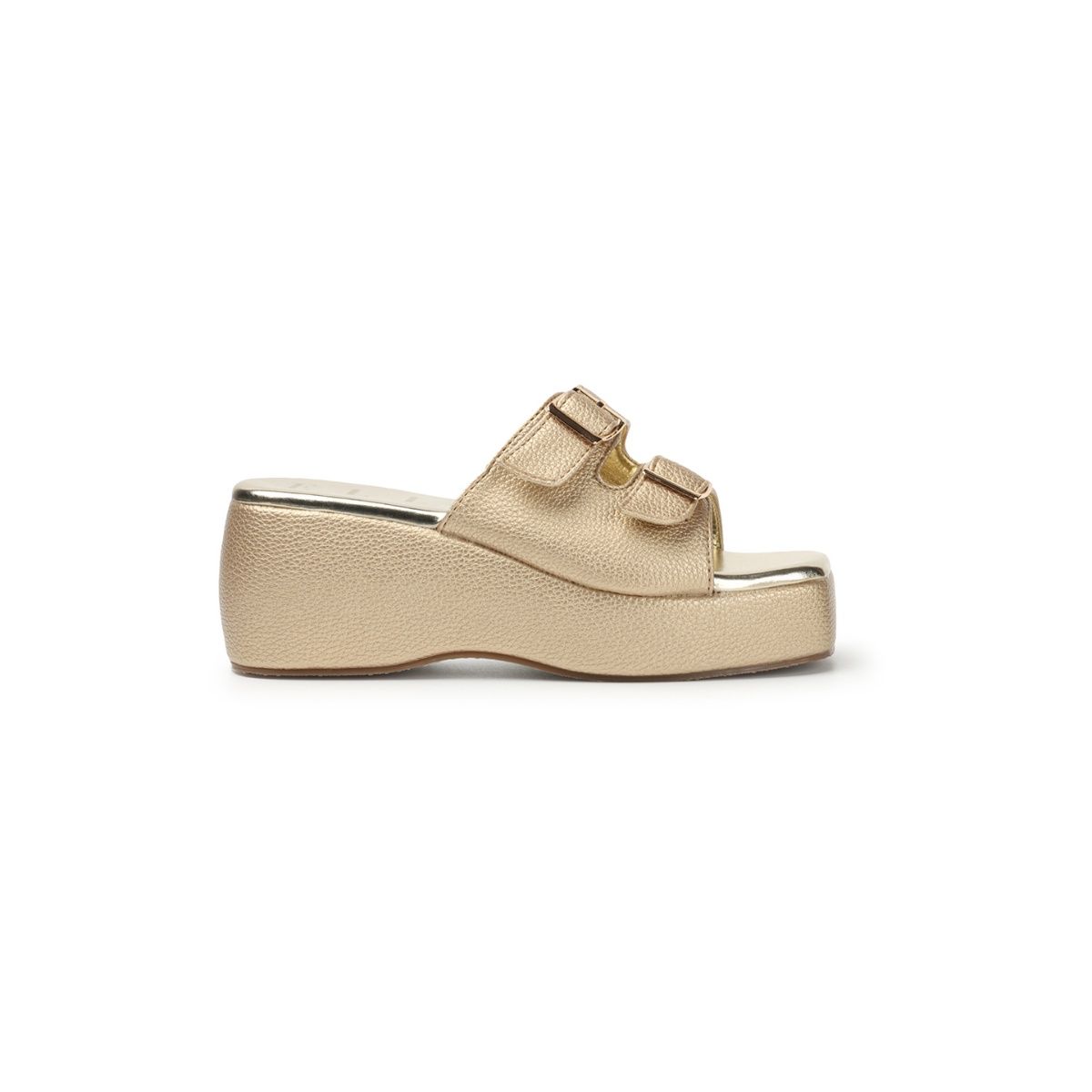 ELLE Gold Women Textured Sandals: Buy ELLE Gold Women Textured Sandals ...