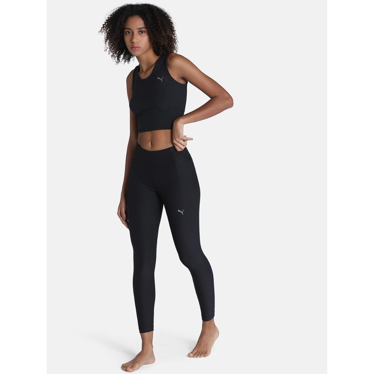 Puma Studio Your Move Yogini Luxe 7-8 Womens Black Tights: Buy Puma ...