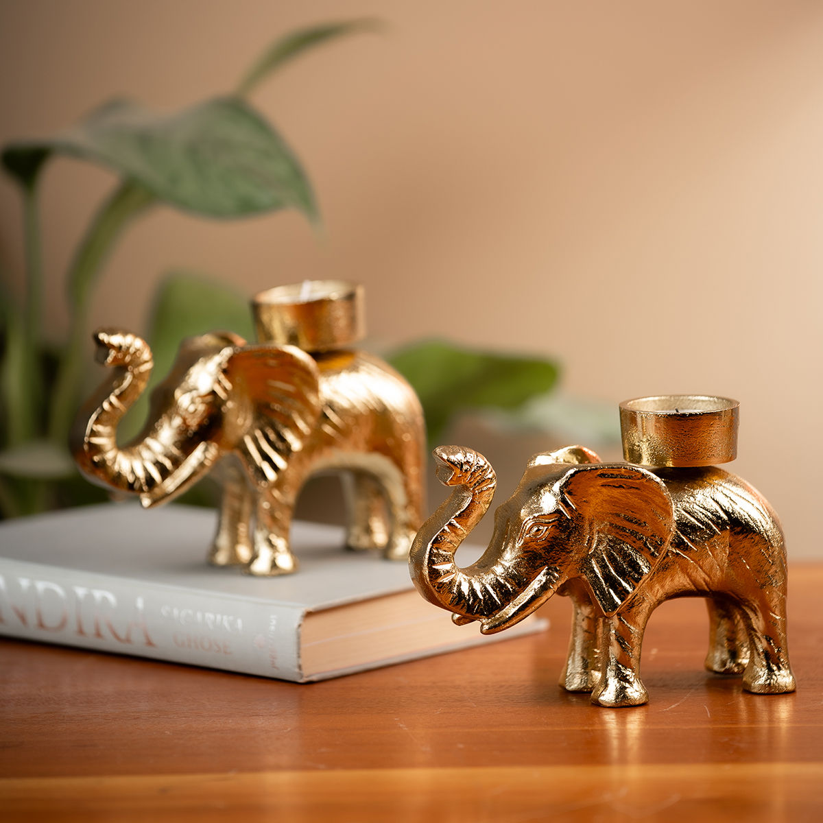 Buy SG Home Elephant Tea Light Holder Online