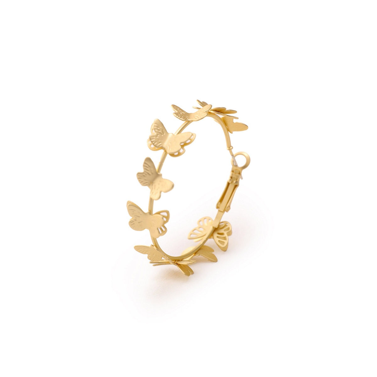 So Fetch The Butterfly Hoop Earrings: Buy So Fetch The Butterfly Hoop ...