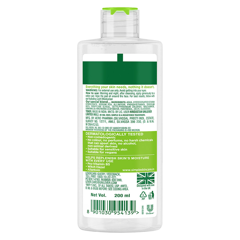 Simple Kind To Skin Soothing Facial Toner: Buy Simple Kind To Skin ...