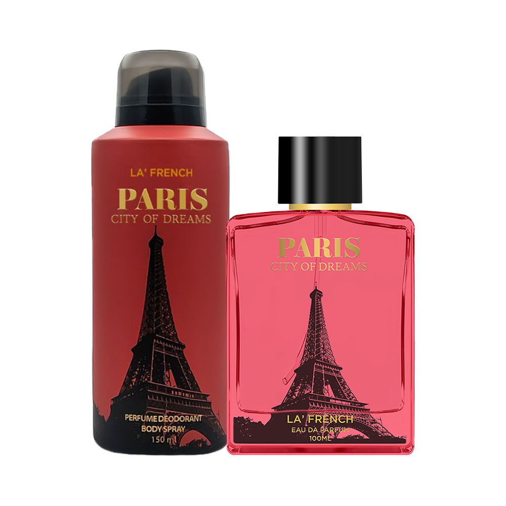 Buy La French Paris City Of Dreams Perfume & Deodorant Duo Online