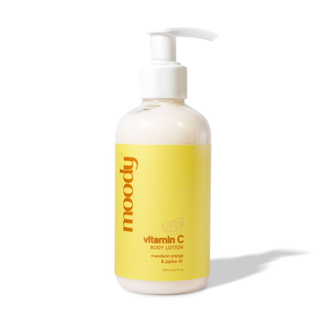 Moody Vitamin C Body Serum Lotion with Mandarin Orange, Niacinamide ...