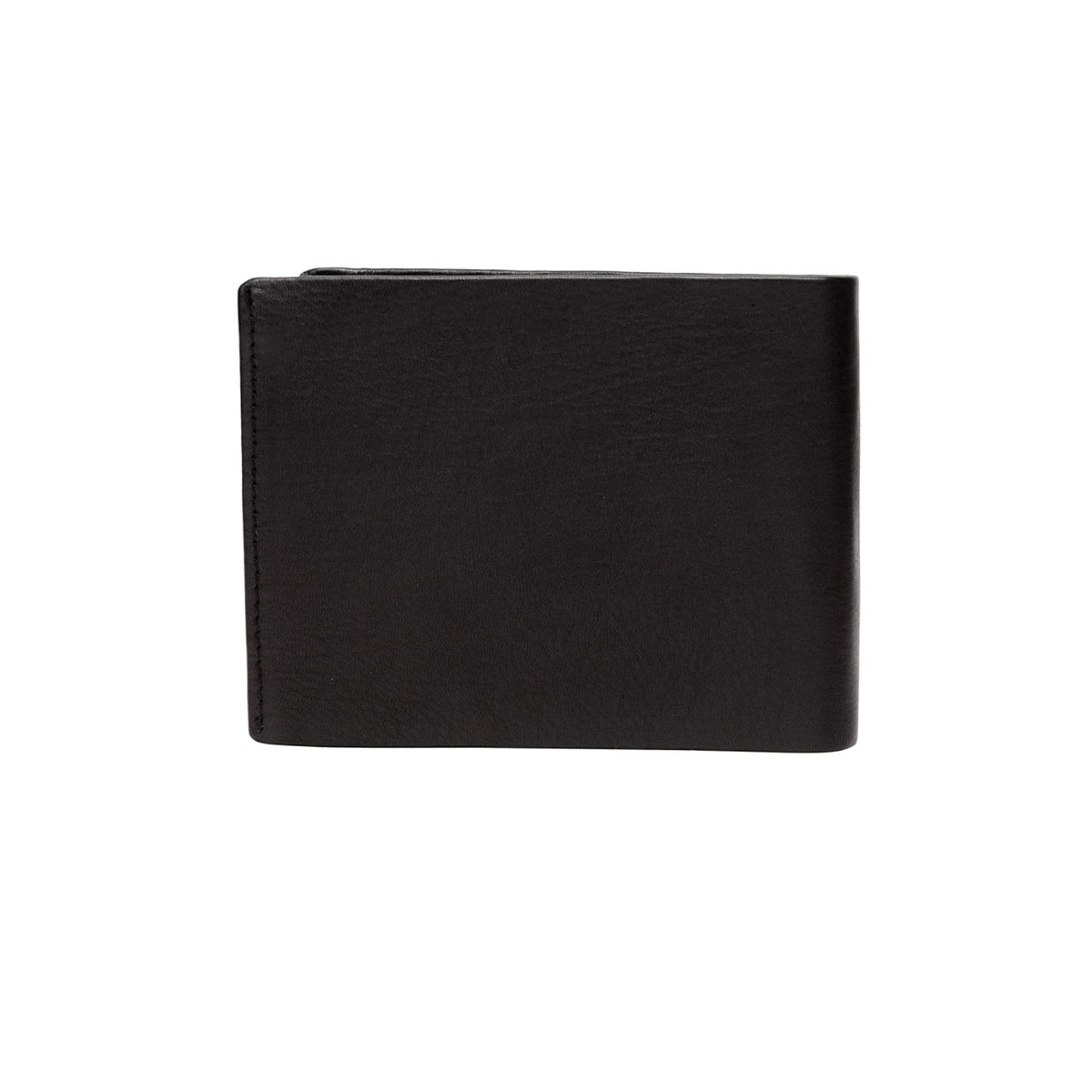 Buy Teakwood Black Solid Two Fold Wallet (WLT_DD02_BLACK) Online