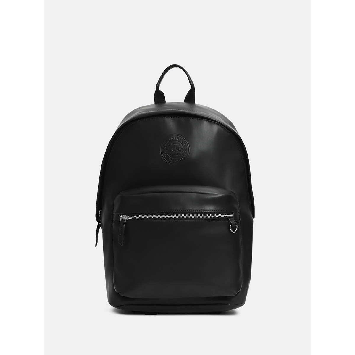 Buy Jack & Jones Black Solid Backpack Online