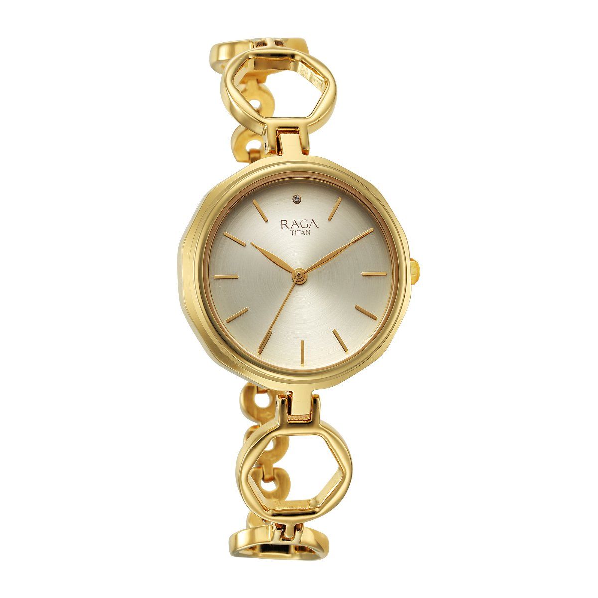 Buy Titan Raga Viva 6 2685YM01 Silver Dial Multifunction Analog watch ...