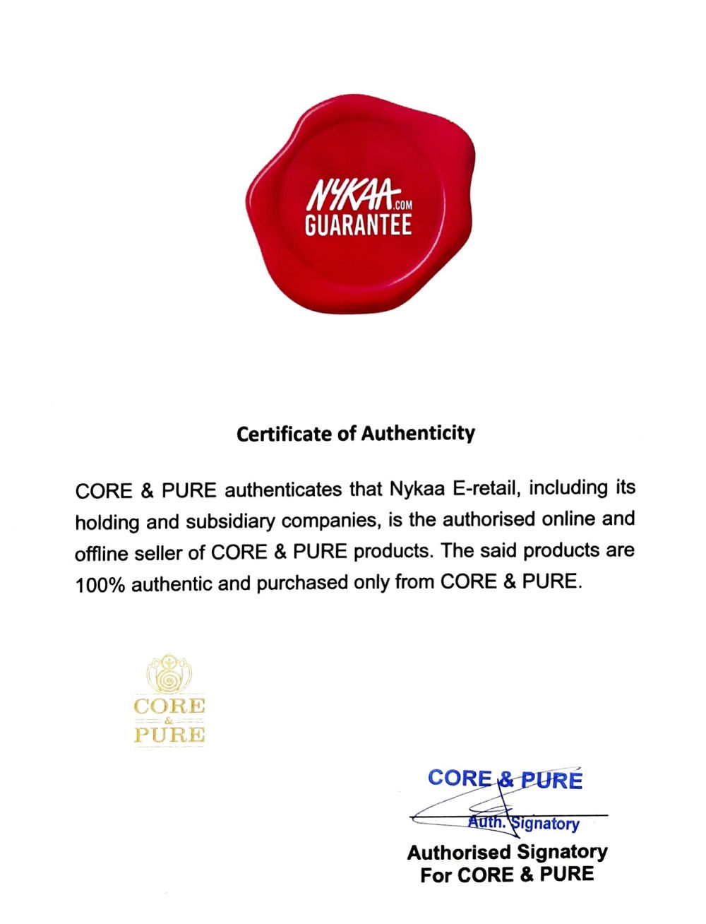 Core & Pure Magical Facial Oil Serum- For Illuminating, Youthful ...